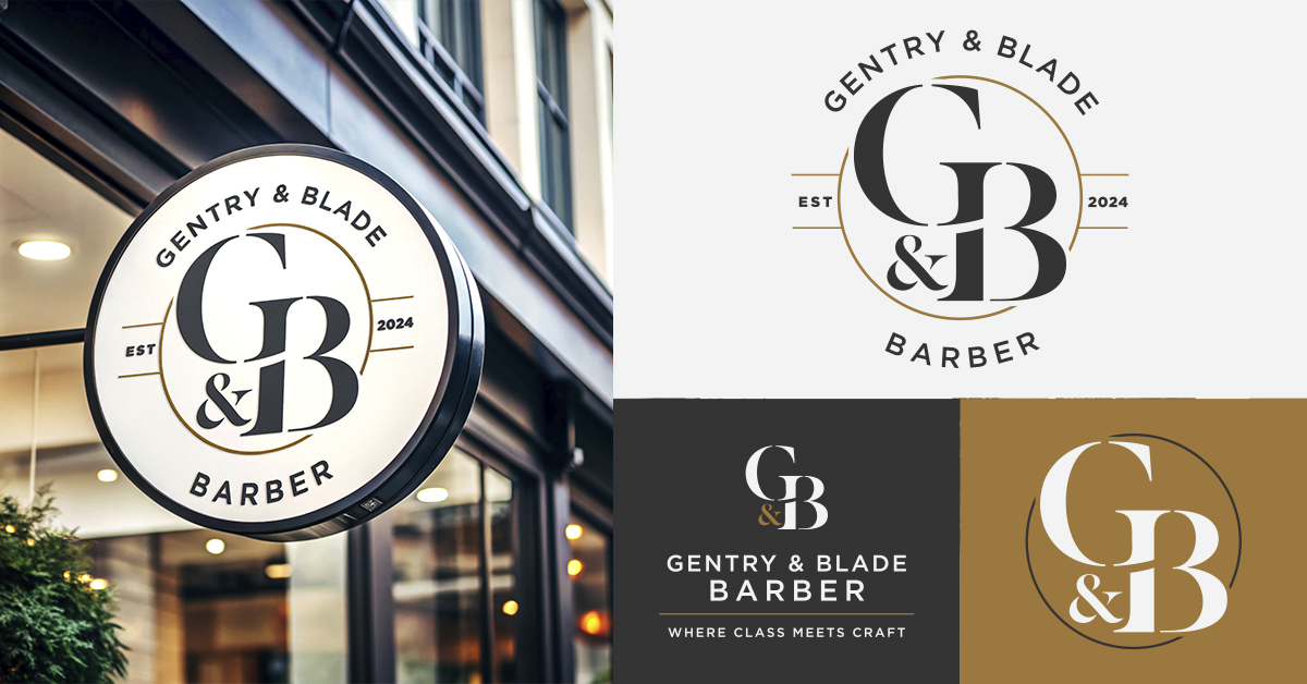 Gentry & Blade Logo Design - TBD Digital | Wellington, New Zealand